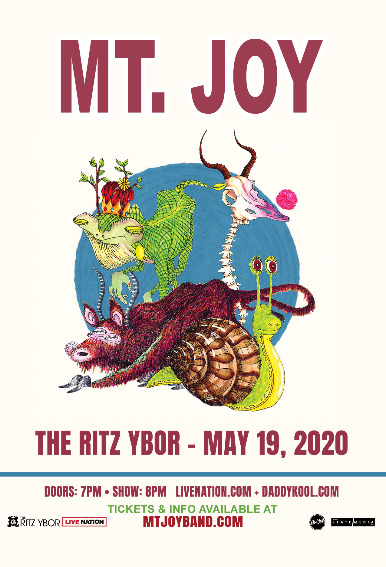 Mt. Joy at The RITZ Ybor - 5/19/2020 - The RITZ Ybor