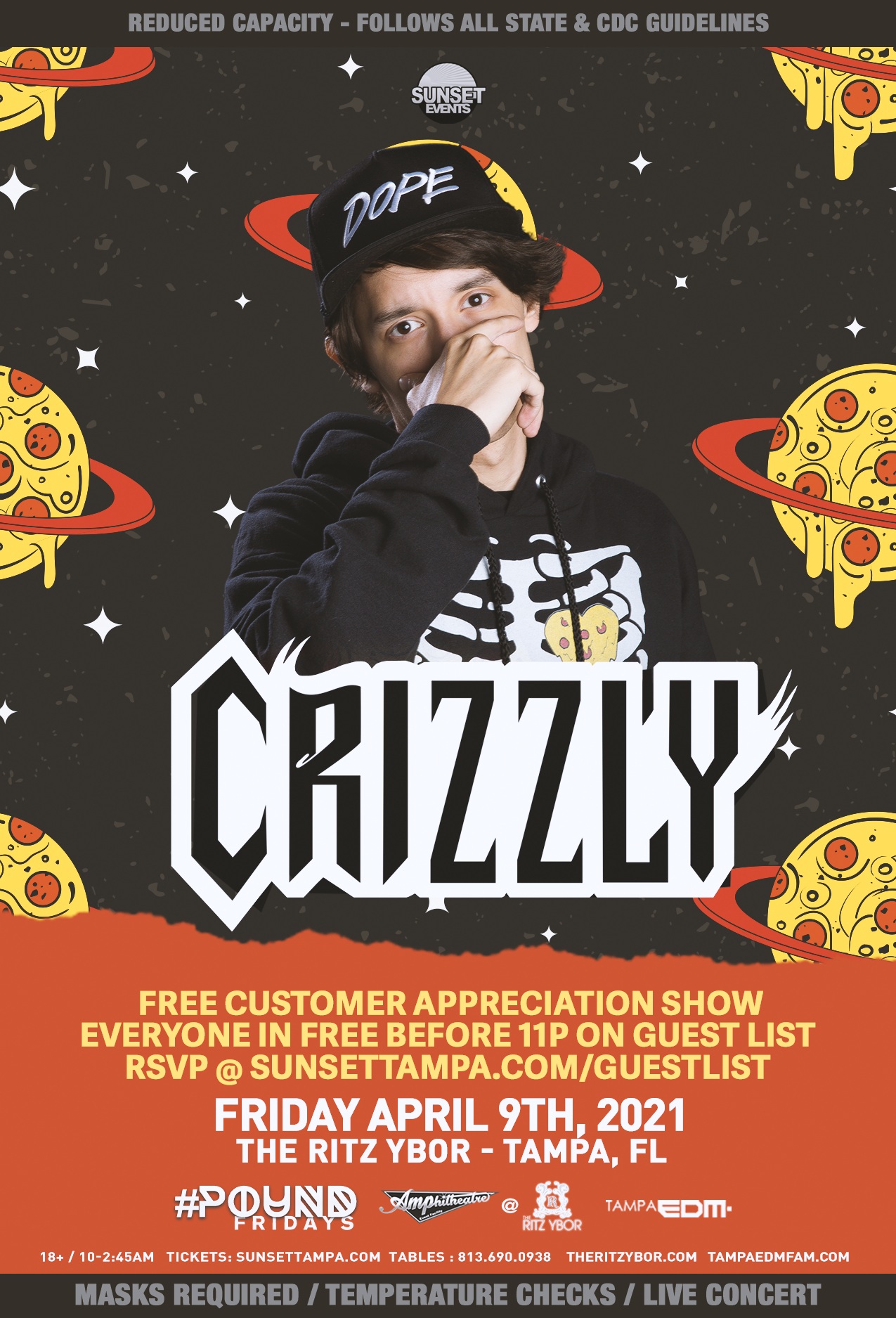 Crizzly for #Pound Fridays at The RITZ Ybor - 4/9/2021 - The RITZ Ybor