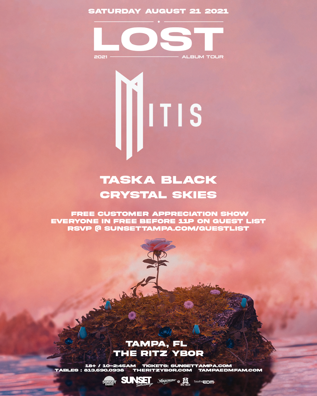 MITIS - Lost Album Tour at The RITZ Ybor - 8/21/2021 - The RITZ Ybor